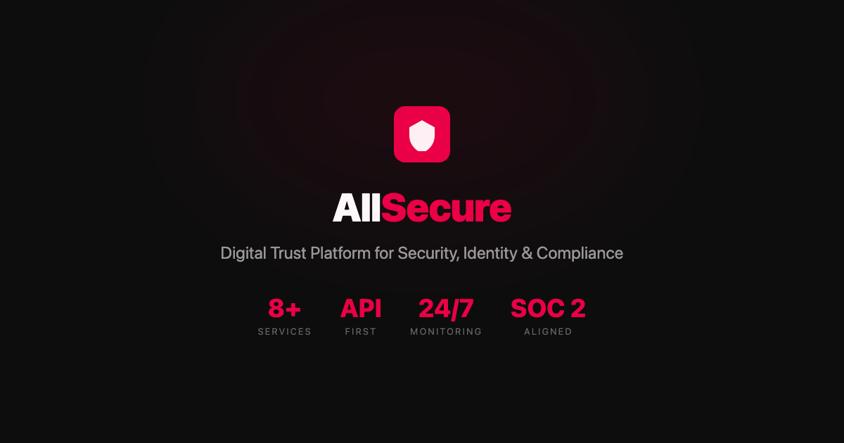 AllSecure - Digital Trust Platform